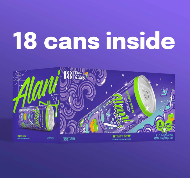 Alani Nu Energy Witch's Brew - 12oz. ; 18pk. – Company Coffee Shop Online